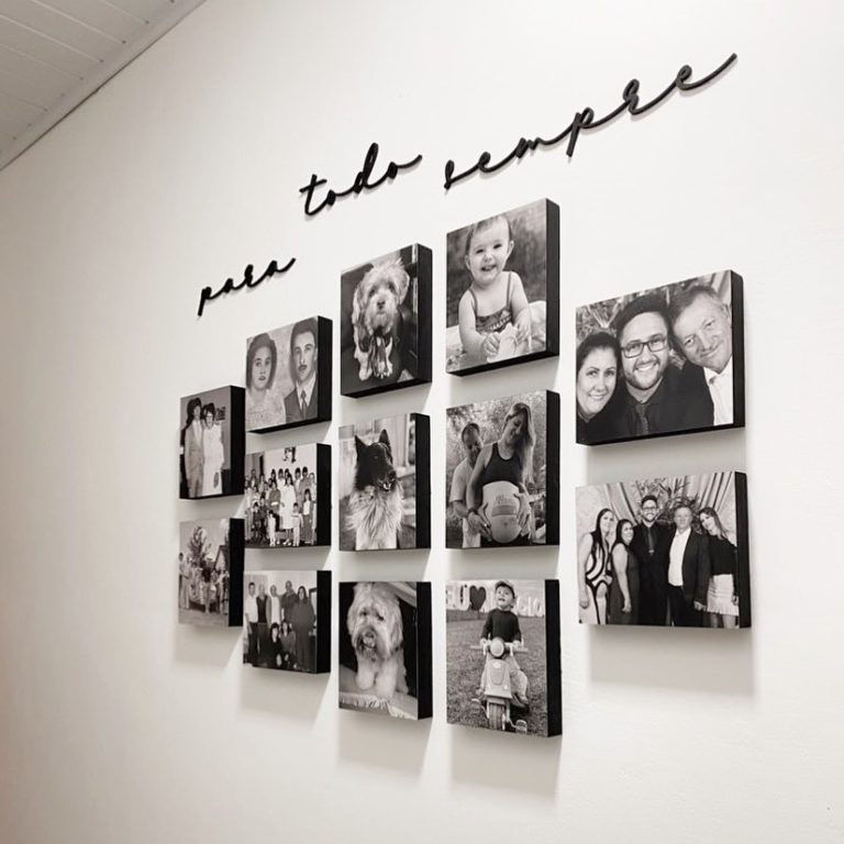 Kit 13 Quadros + Lettering Para Todo Sempre - BJ Mais