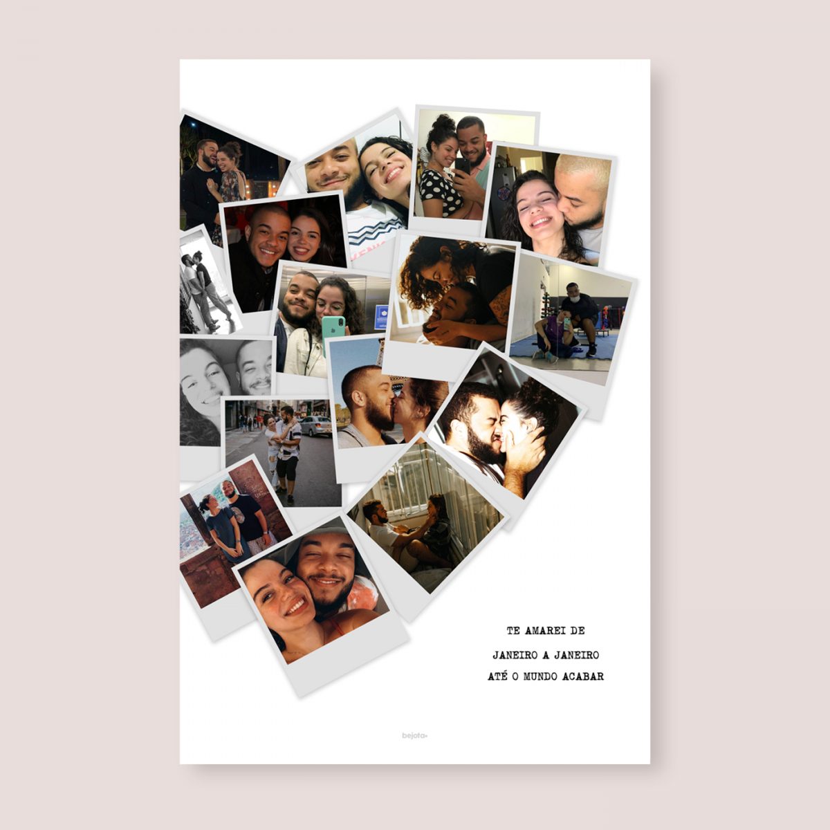 Quadro Polaroid Na Base - BJ Mais