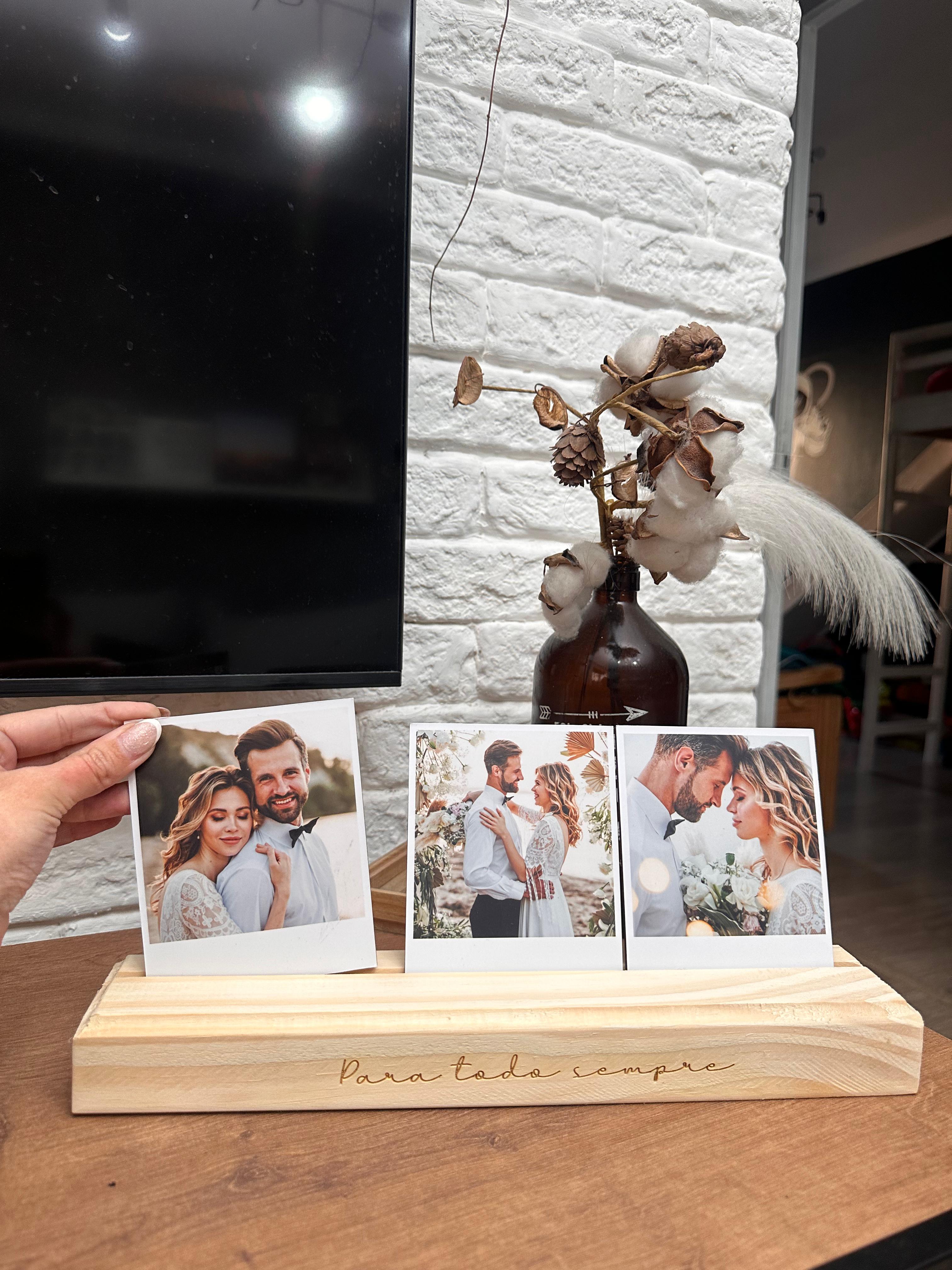 Quadro Polaroid Na Base - Para Todo Sempre - BJ Mais